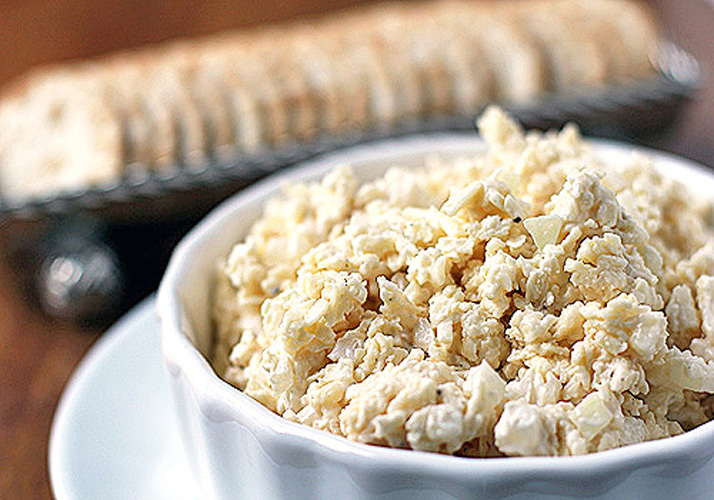 Sweet Onion Cheddar Spread for Crackers and More - The Galley Gourmet