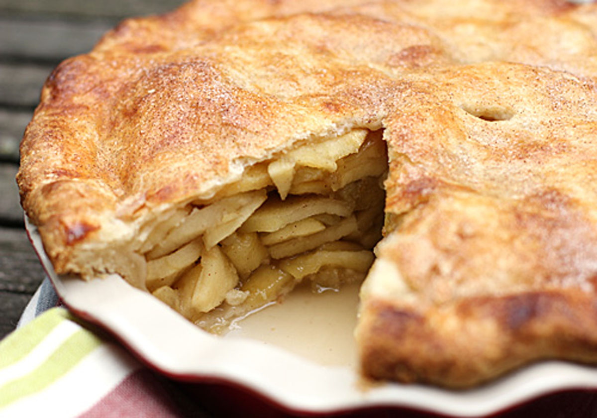 Deep Dish Apple Pie - The Galley Gourmet