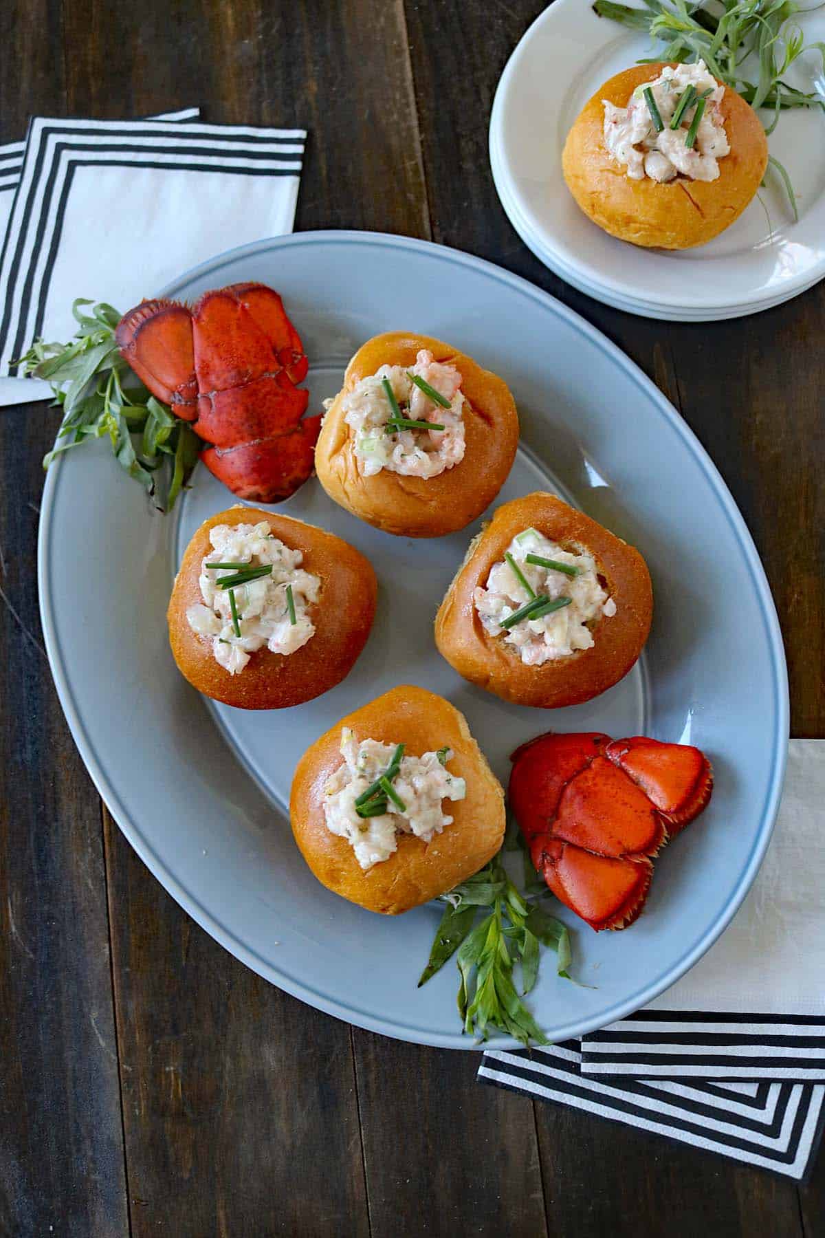 Mini Brioche Lobster Rolls - The Galley Gourmet