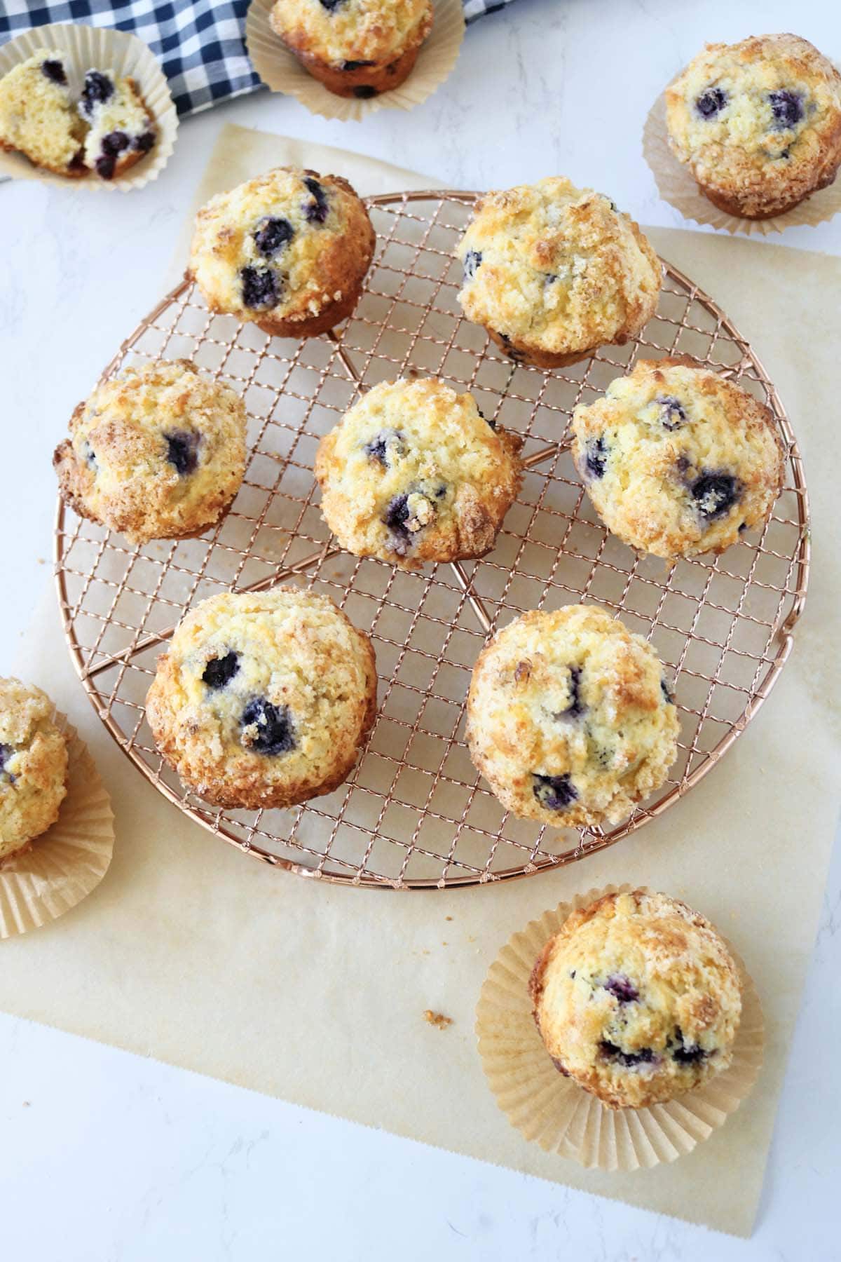 Blueberry Muffins with Lemon Recipe to Try - The Galley Gourmet